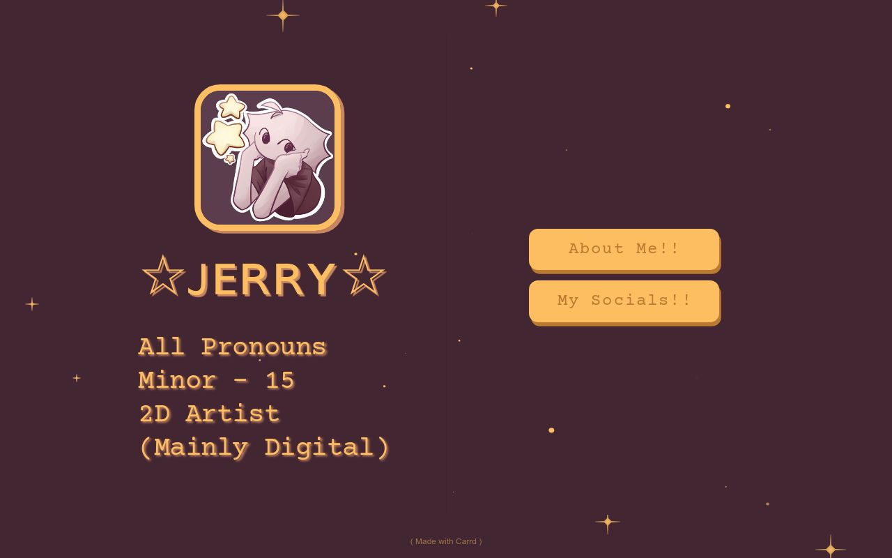 Your dude, Jerry’s stuff